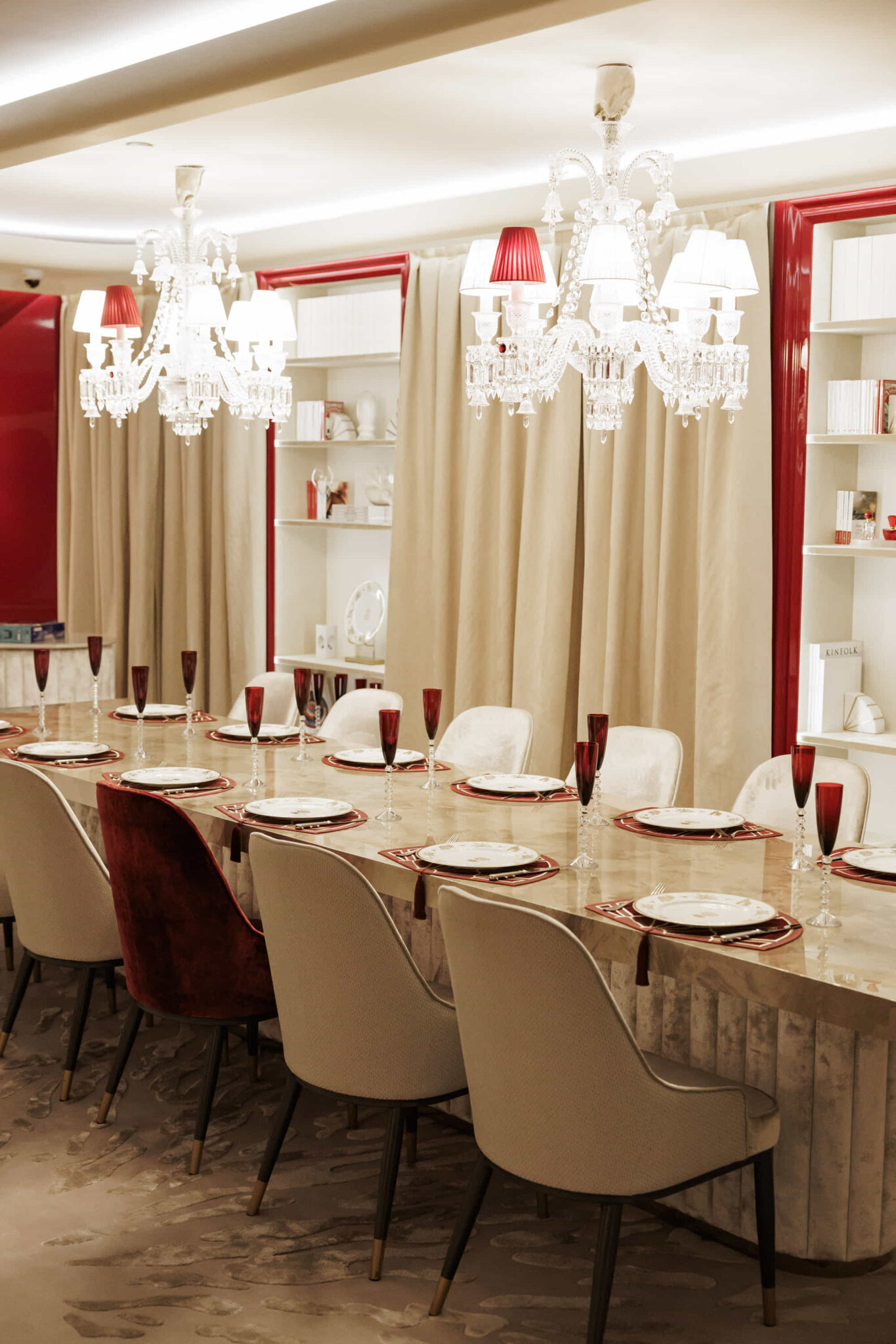 Project of Baccarat room Nahate, Dubai - Yana Svetlova